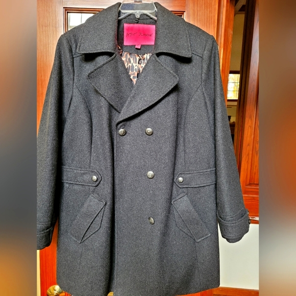 Betsey Johnson | Jackets & Coats | Betsey Johnson Wool Coat | Poshmark